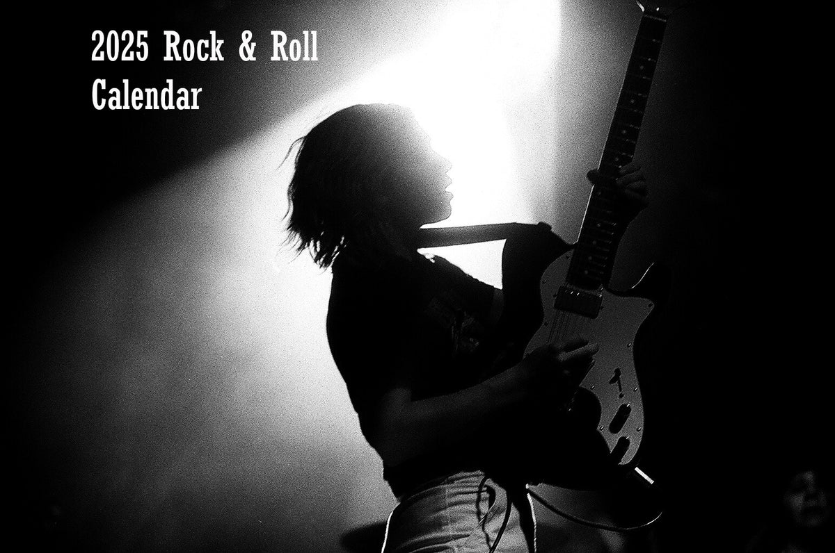 2025 full sized Rock & Roll Calendar – Dog Daze Photo